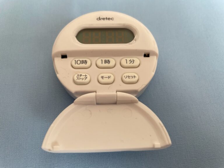 ドリテック(dretec)『T-558クリップ式バイブタイマー』で人知れず時間管理 | マイハリ
